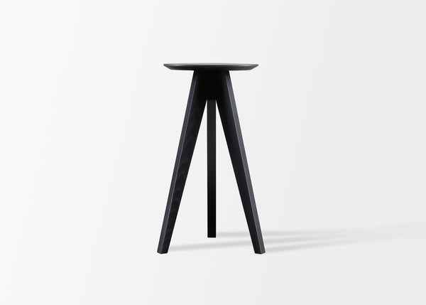 MITSUKI KITCHEN STOOL -檳榔子黒（BLACK）- | 家具産地大川発の国産家具ブランドSHIKI | 株式会社志岐